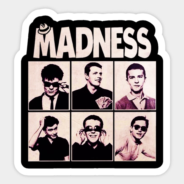 Madnessss - Madness Band - Sticker | TeePublic