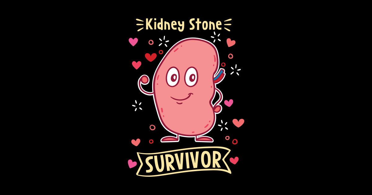 Kidney Stone Survivor - Kidney Disease - Sticker | TeePublic