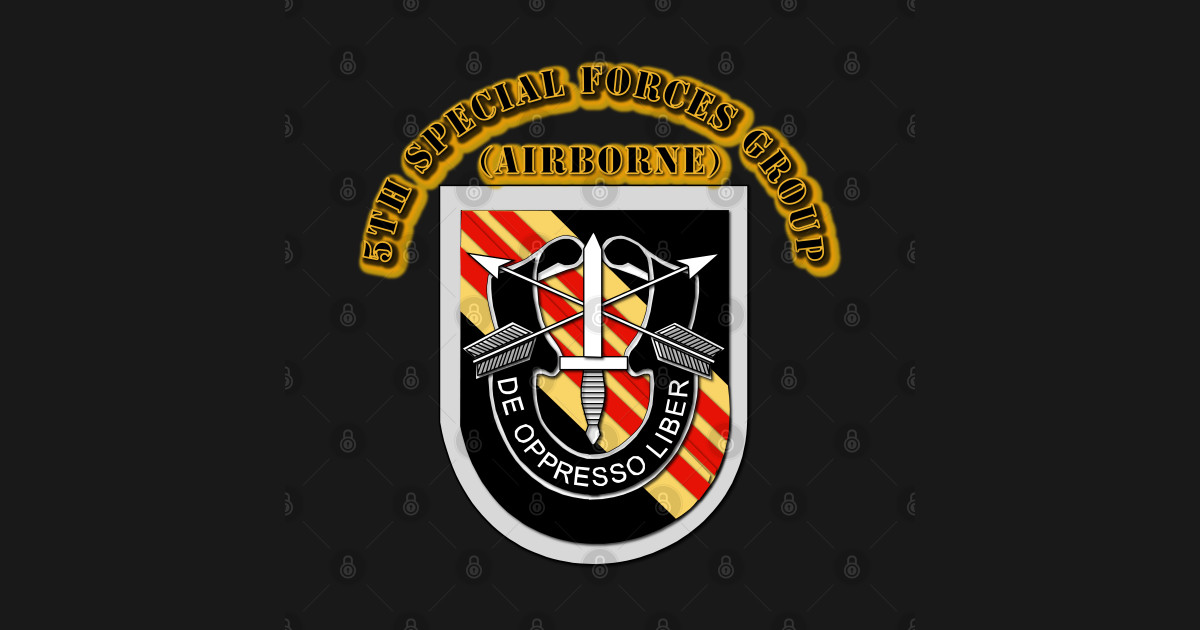 5th SFG Flash with Text - Vietnam - Vietnam - T-Shirt | TeePublic