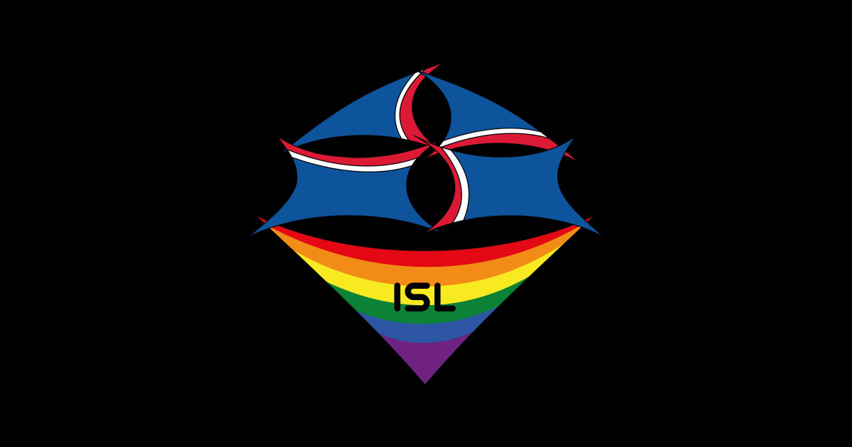 Iceland pride flag - Pride - Sticker | TeePublic