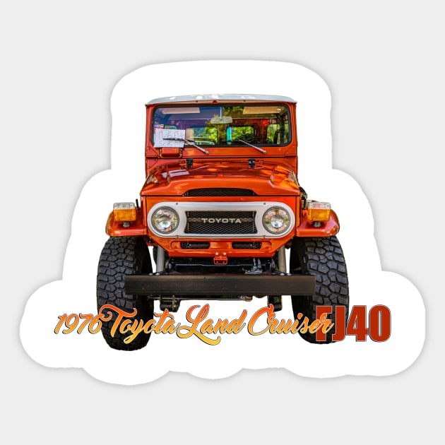 1976 Toyota Land Cruiser FJ40 - 1976 Toyota Land Cruiser - Sticker ...