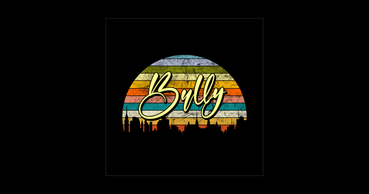 Bully vintage color - Bully - Sticker | TeePublic