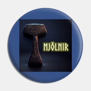 Mjolnir Mjollnir Thor Norse Mythology Pins and Buttons for Sale | TeePublic