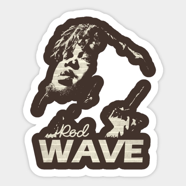 Rod Wave - Paper Tape - Rod Wave - Sticker | TeePublic