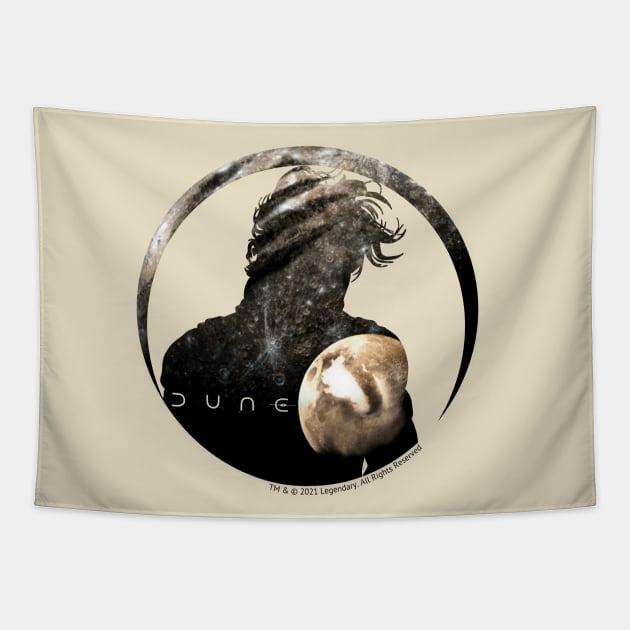 Dune - Paul Atreides Silhouette - Dune - Tapestry | TeePublic