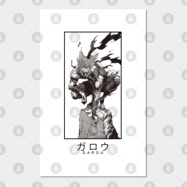 Garou - One Punch Man - Posters and Art Prints | TeePublic