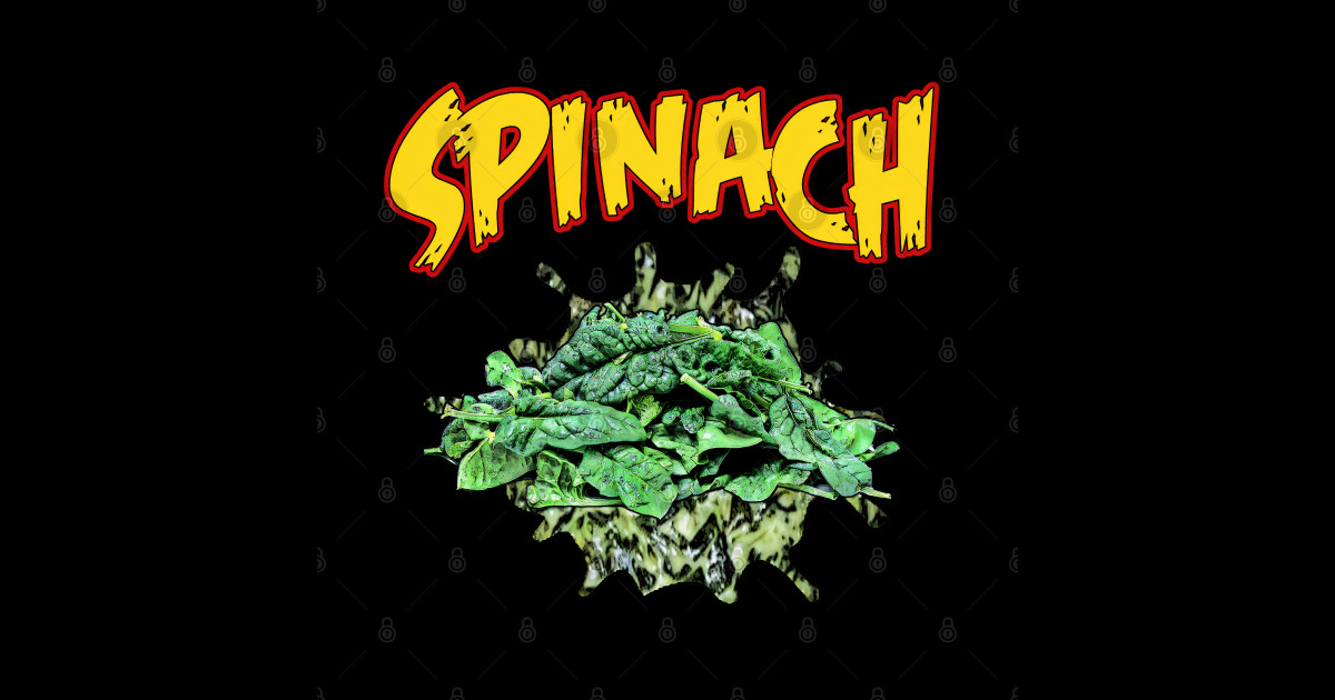 Spinach - Food - Sticker | TeePublic