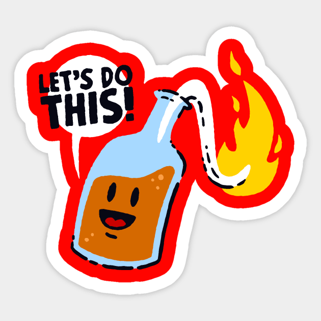 burn sticker