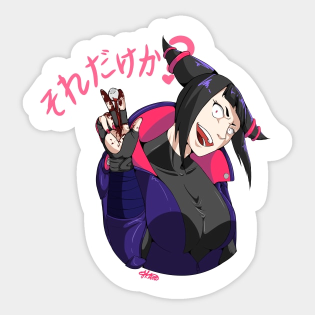 Is that all??? - Juri Han - Sticker | TeePublic