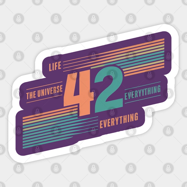 The Meaning of Life - The Meaning Of Life - Sticker | TeePublic