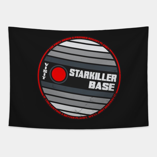 VISIT STARKILLER BASE - Star Wars - Tapestry | TeePublic