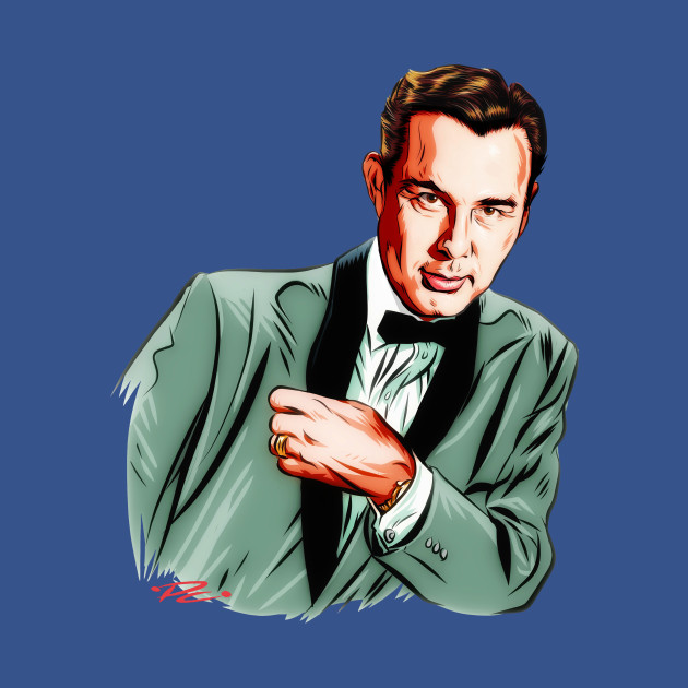 Jim Reeves - An illustration by Paul Cemmick - Jim Reeves - T-Shirt ...