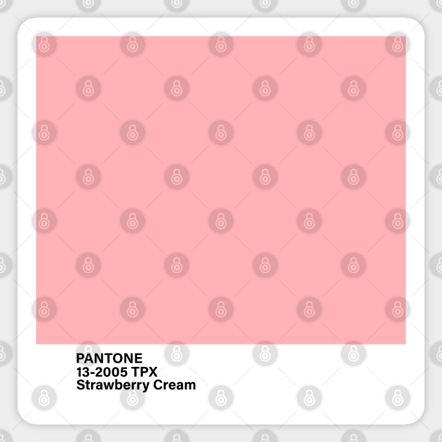 PANTONE 13-2005 TPX Strawberry Cream, pink - Pantone 13 2005 Tpx ...