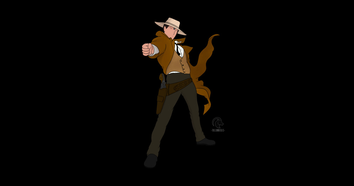 Arnold Rimmer - Gunmen of the Apocalypse - Red Dwarf - Sticker | TeePublic