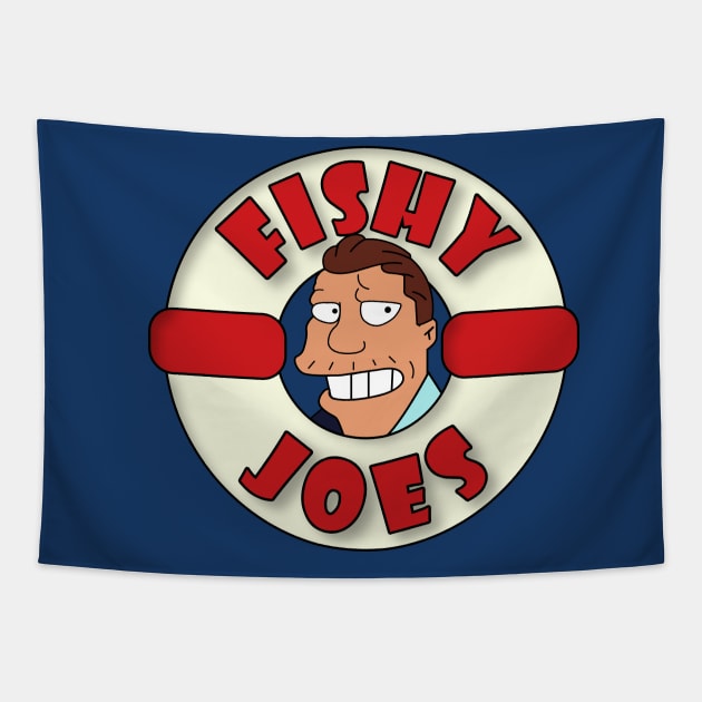 Fishy Joe's - Futurama - Tapestry | TeePublic