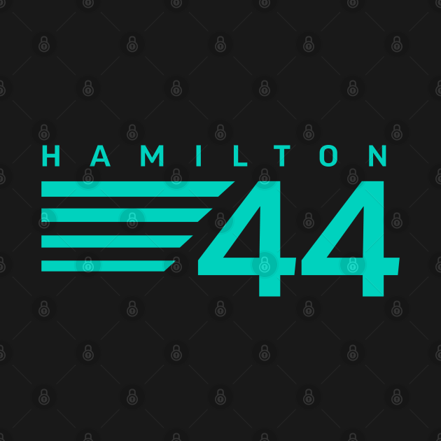 Lewis Hamilton 44 F1 - Lewis Hamilton - T-Shirt | TeePublic