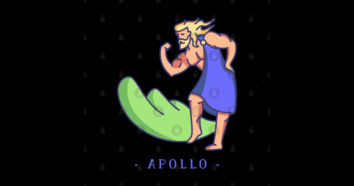 Apollo Greek Mythology - Apollo - Sticker | TeePublic
