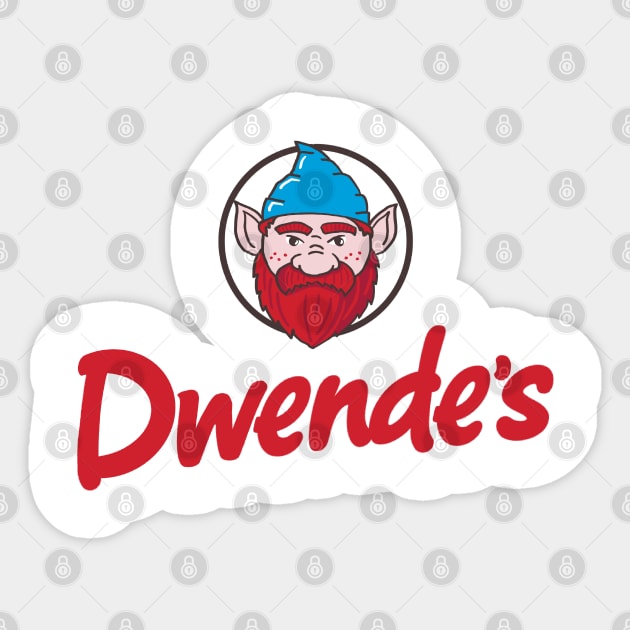 Dwende's Mythical Mischief: Playful Spoof Art - Filipino - Sticker ...