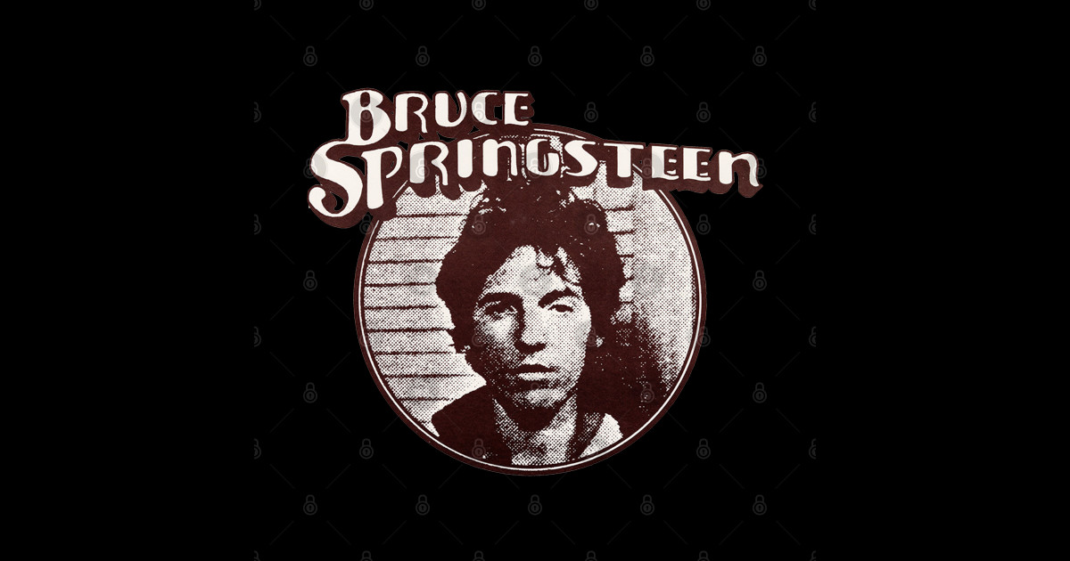 Bruce Springsteen - Bruce Springsteen - Sticker | TeePublic