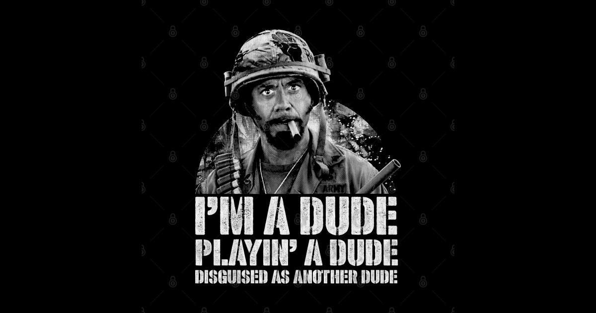 Tropic Thunder, Kirk Lazarus, Cult Classic - Tropic Thunder - Posters ...