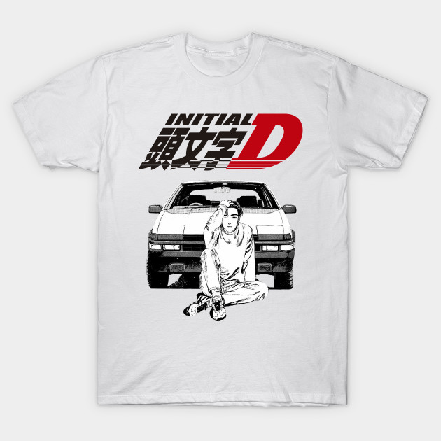 Initial D - Inital - T-Shirt | TeePublic