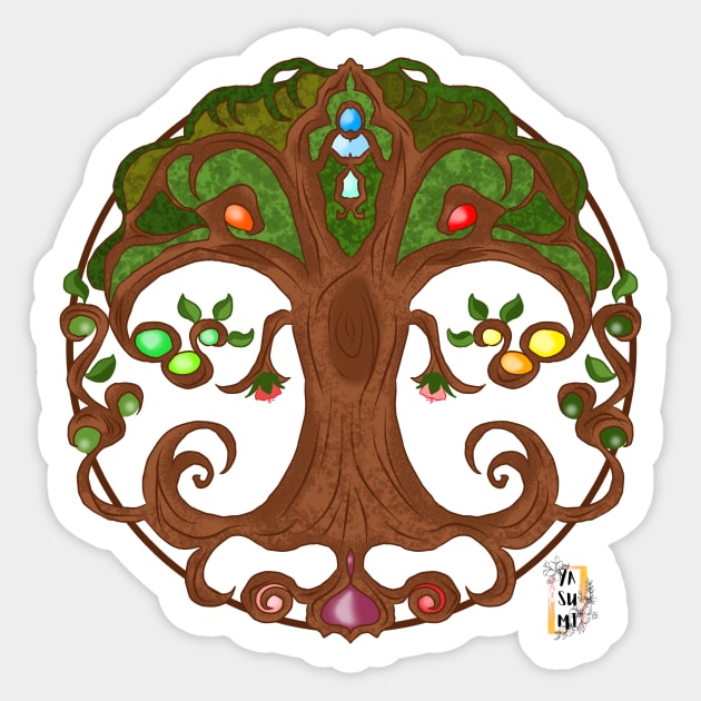 Tree of Life - Tree - Sticker | TeePublic