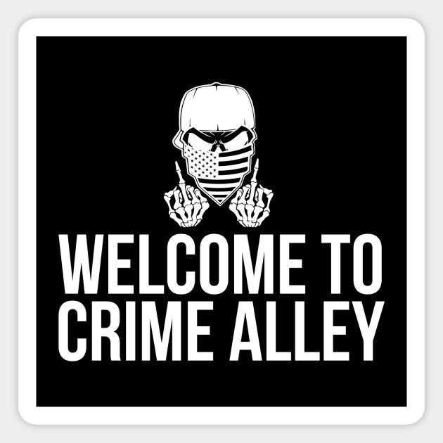 DC Welcome to Crime Alley - Dc Universe - Magnet | TeePublic
