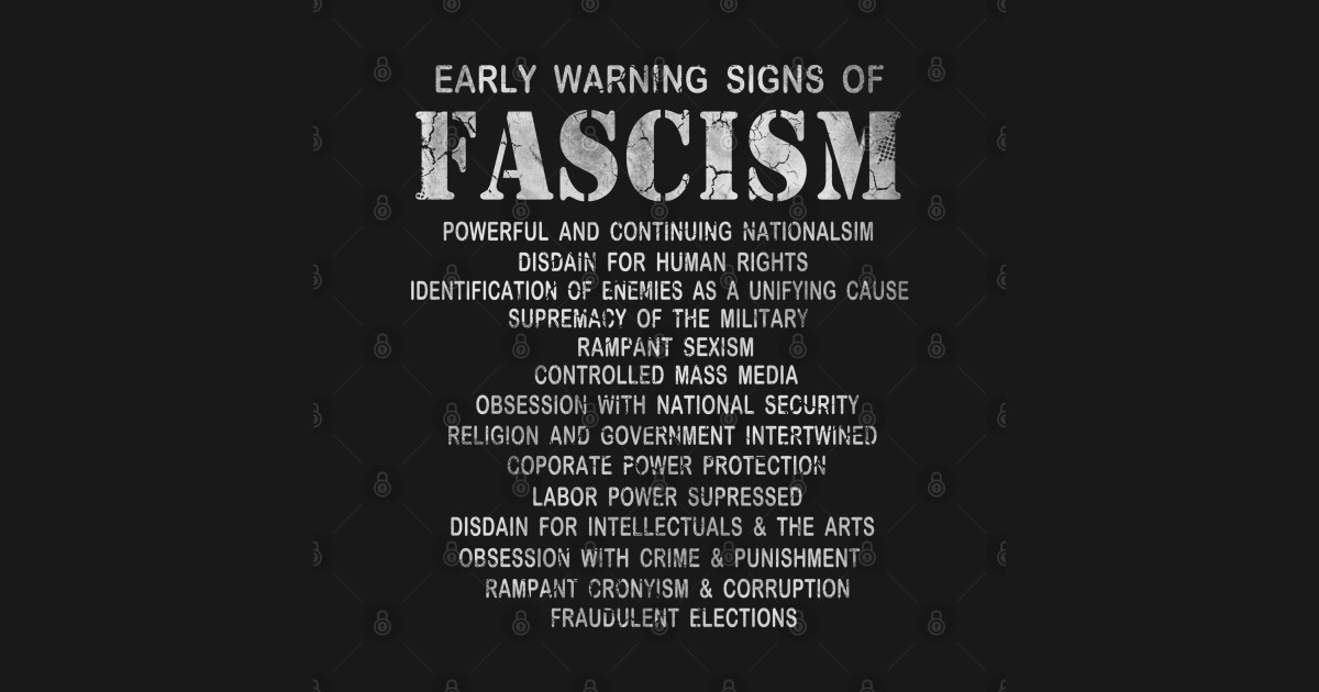 Early Warning Signs Of Fascism - Early Warning Signs Of Fascism - T ...
