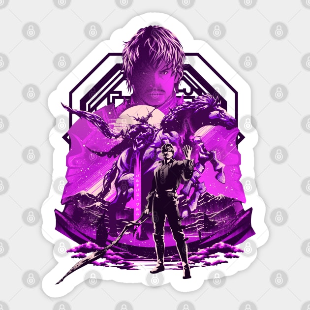 Dominant of Odin - Final Fantasy 16 - Sticker | TeePublic