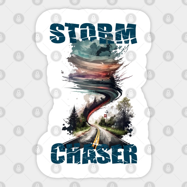 Storm Hurricane Meteorologist Chaser Lovers - Storm Chaser - Sticker ...
