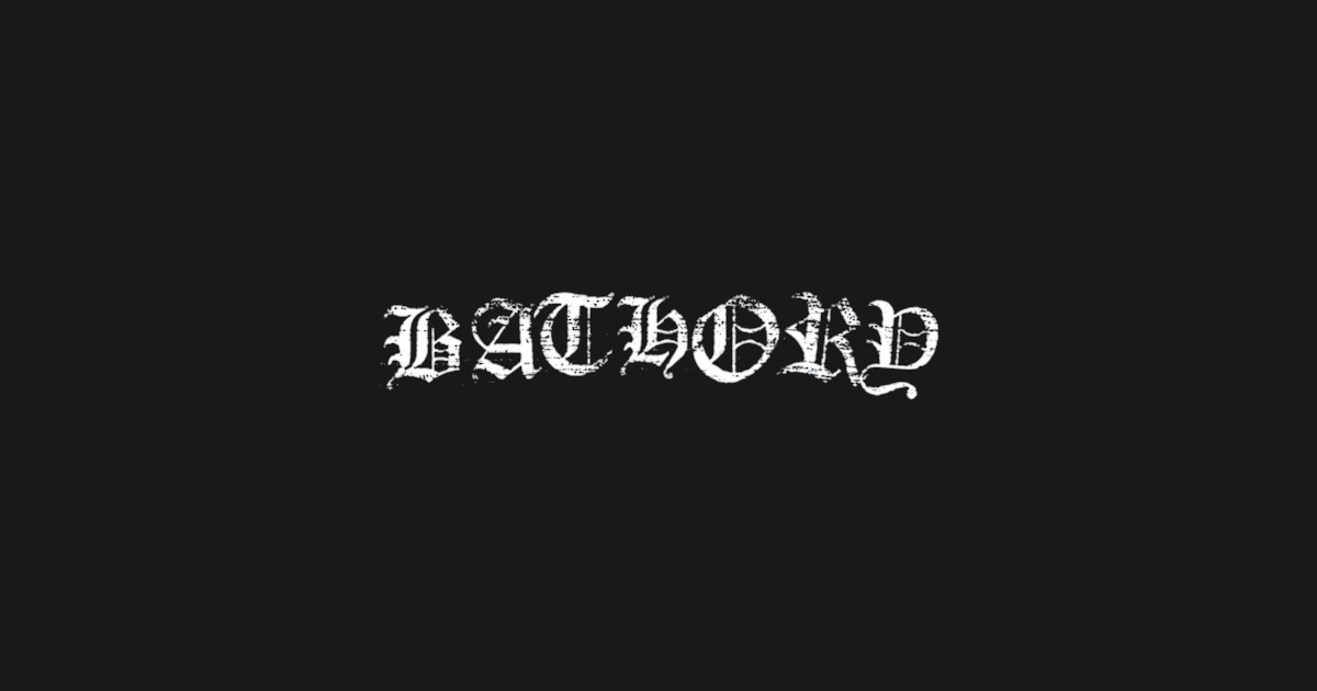 Bathory Band - Original Logo - Fanart - Rustic - Bathory Band Original ...
