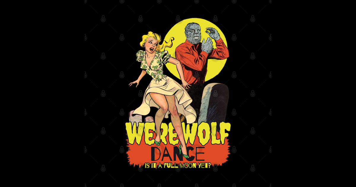 The Night of Werewolf Dance - Werewolf Dance - Sticker | TeePublic