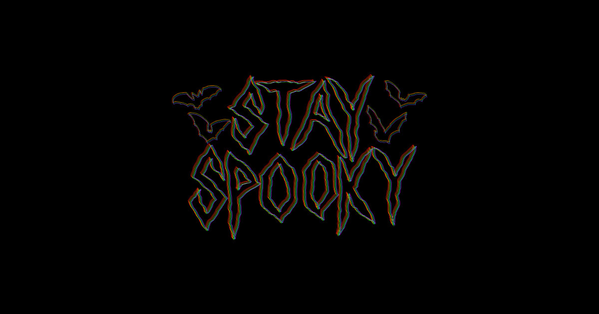 Stay Spooky outline - Stay Spooky - Sticker | TeePublic