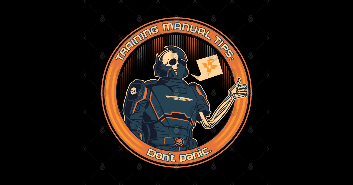 Training Tips - Helldivers 2 - Helldivers 2 - Sticker | TeePublic