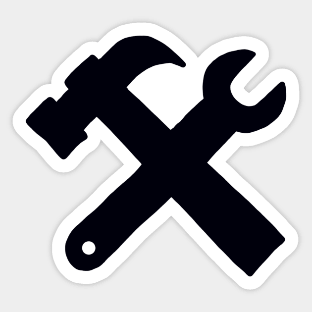 Construction Tools - Construction Worker - Sticker | TeePublic