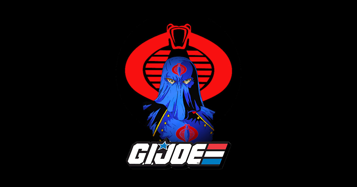Codename: The Cobra Commander - Gi Joe Cobra - Sticker | TeePublic