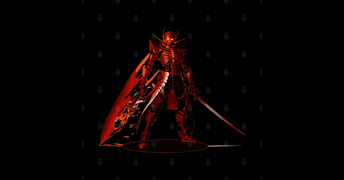 Blood Skeleton General - Skeleton - Sticker | TeePublic