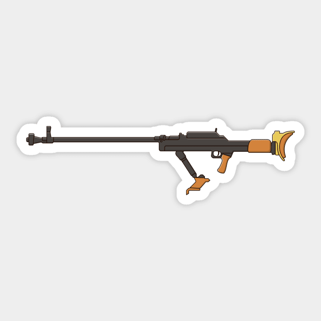 Anti Tank Rifle - Rifle - Sticker | TeePublic