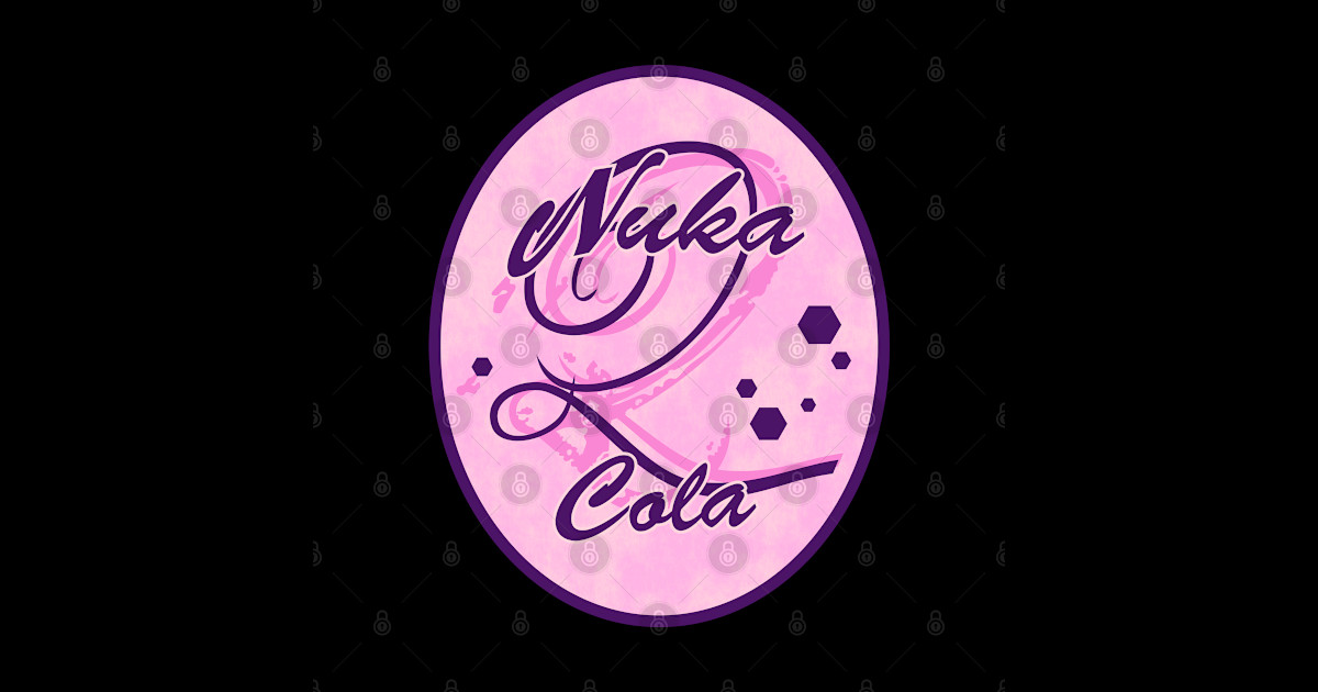 Nuka Quartz Label - Nuka Quartz Label - Sticker | TeePublic