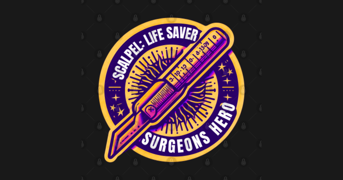 Scalpel Design - Scalpel - T-Shirt | TeePublic