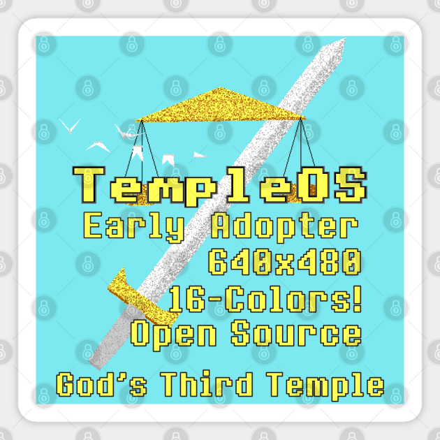TempleOS Early Adopter - Terry A Davis, Programmer, Meme - Temple Os ...