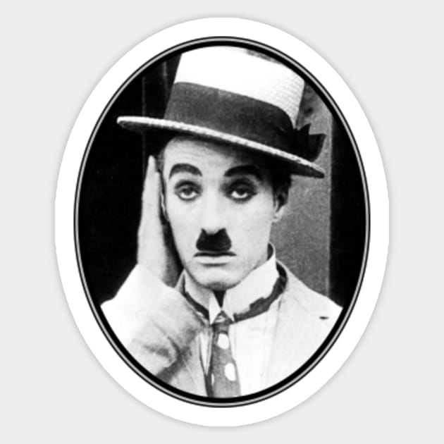 Charlie Chaplin: Golden Silents - Charlie Chaplin - Sticker | TeePublic