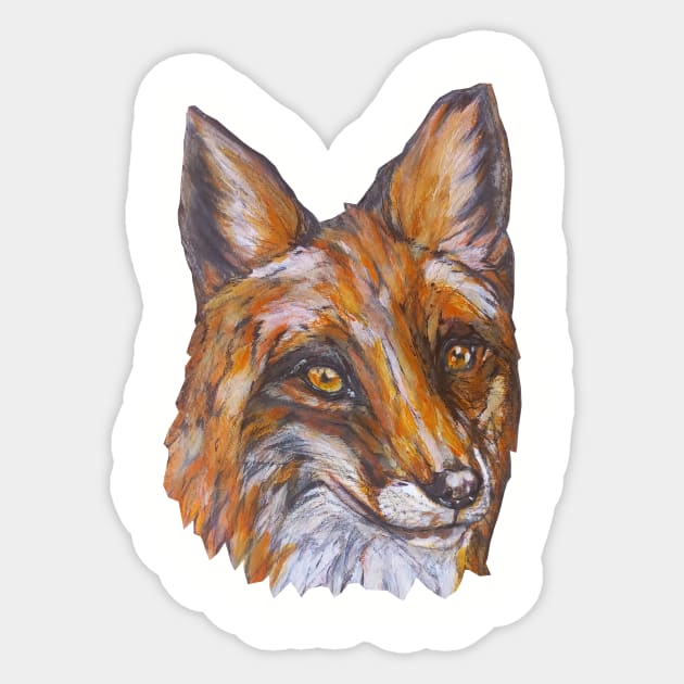 Fox Spirit Animal - Fox - Sticker | TeePublic