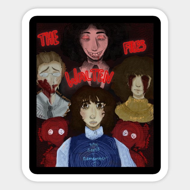 The Walten Files Fanart by Mellodydraws - The Walten Files - Sticker ...