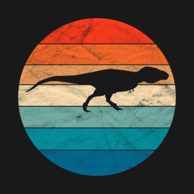 T Rex 70s Vintage Theme Party Style Funny Costume - T Rex - T-Shirt ...