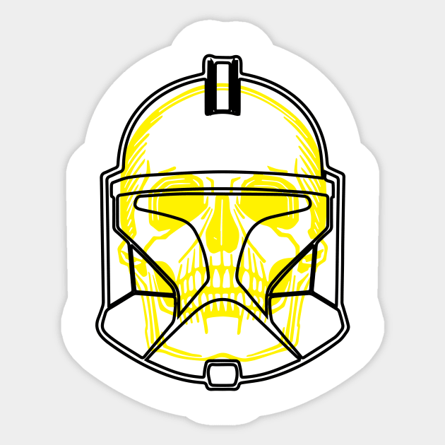 x-ray clone - Clone Wars - Sticker | TeePublic
