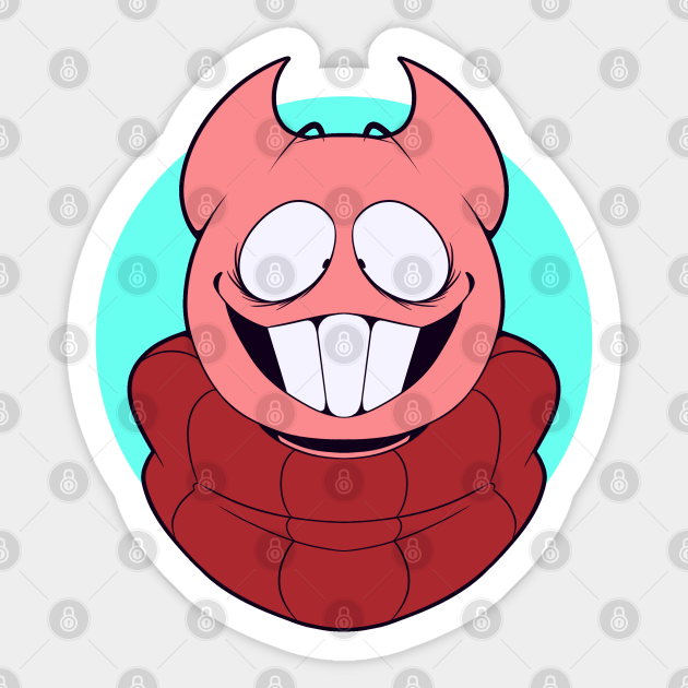 Bob Velseb The Devil Butcher - Bob Velseb - Sticker | TeePublic