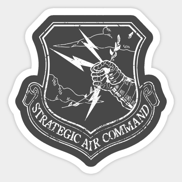 Strategic Air Command - Small Logo - Strategic Air Command - Sticker ...