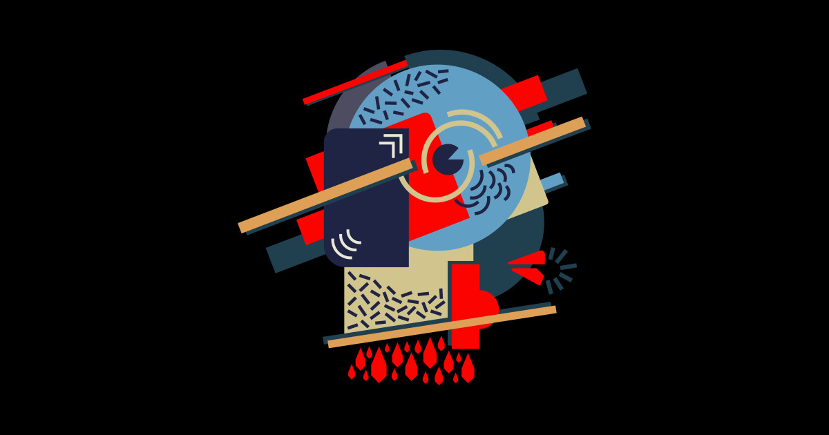 Constructivism Exquisite - Art - Sticker | TeePublic