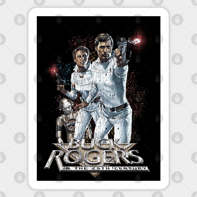 Vintage - Buck Rogers laser - Tv Series - Sticker | TeePublic